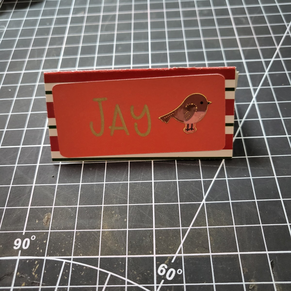 Making Holiday Place Cards – Craft By Jay